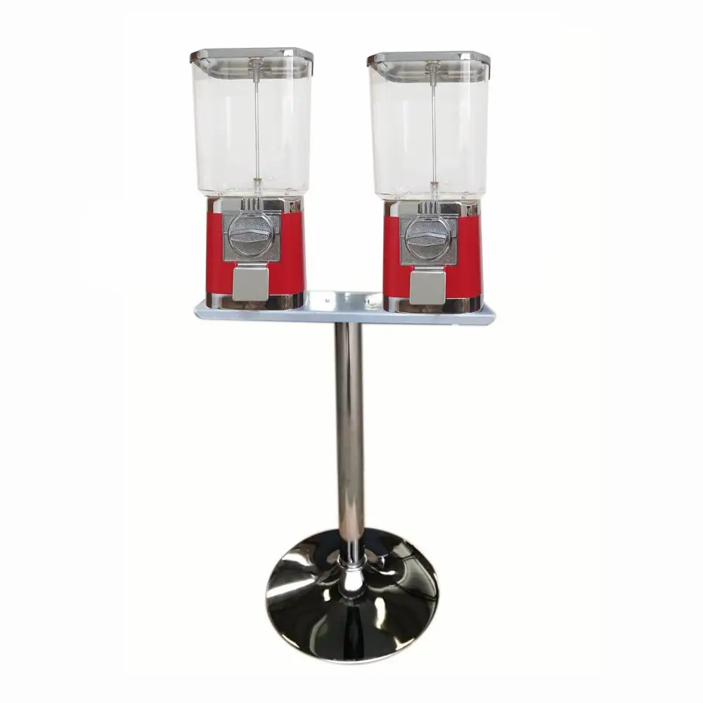 Good quality Zhutong 2 head candy machine vending double head chewing ...