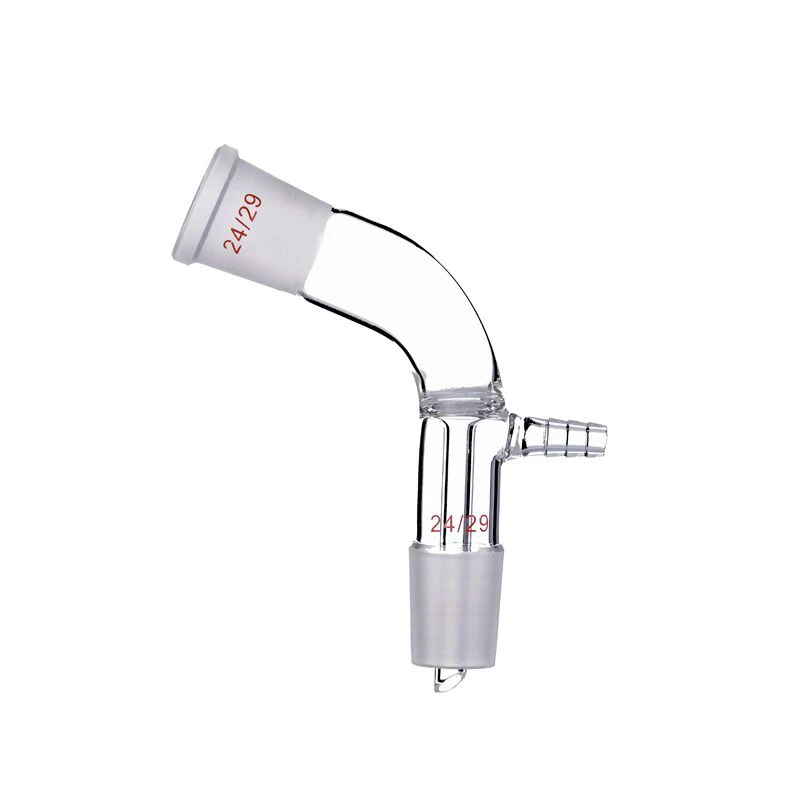 Vacuum Receiving Tube 105 Degrees Laboratory Distillation Tail Curved ...
