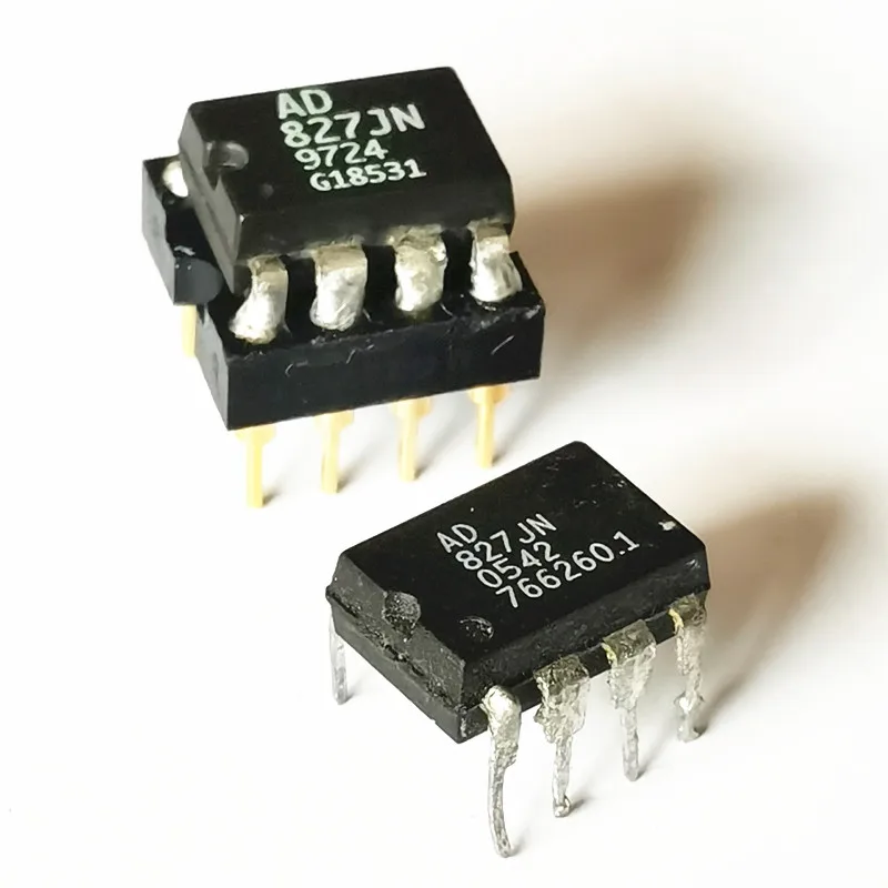 2 Piece Ad827jn Ad827 Original Dual Op Amp For Power Amplifier Used Products Made In Philippines ...