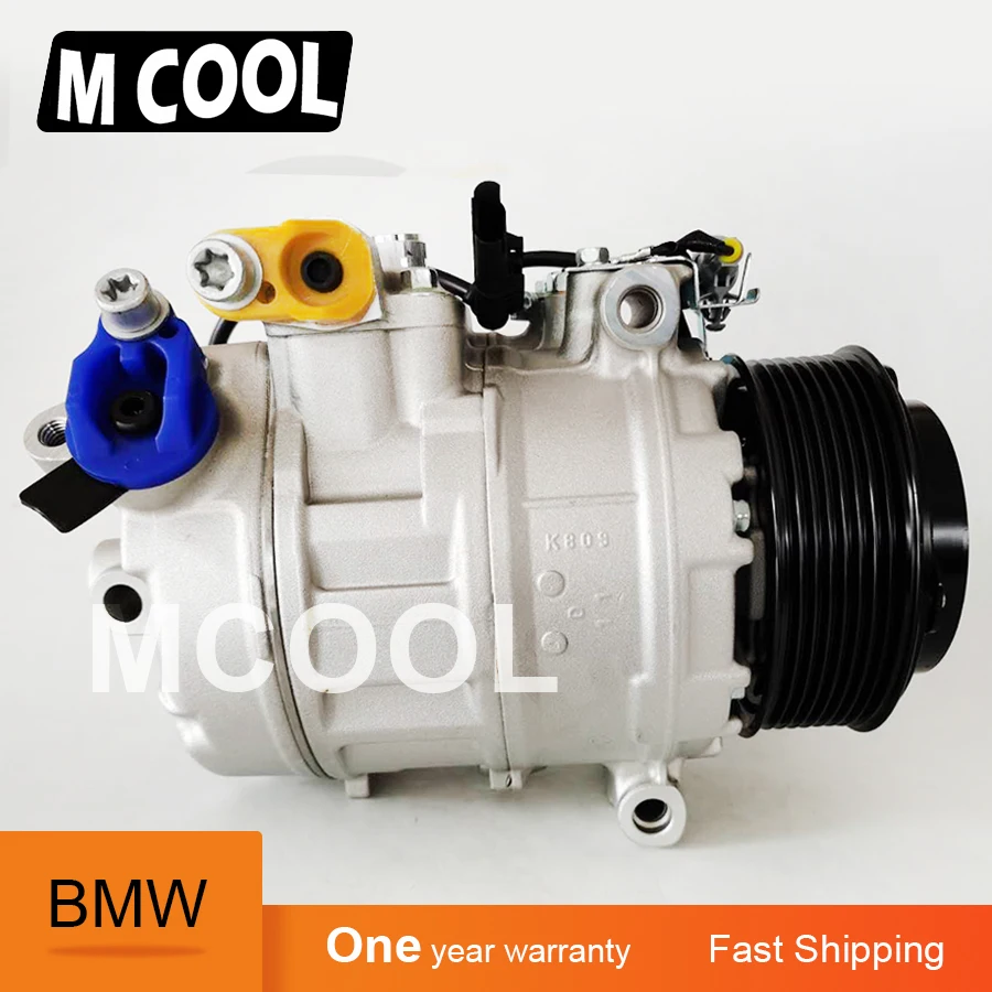 AUTO AC COMPRESSOR For BMW 7 F01 F02 F03 F04 730D 7SBU17C 4471601212 ...