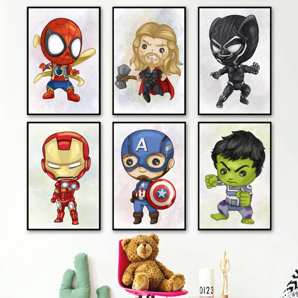 Marvel Avengers Cartoon Characters