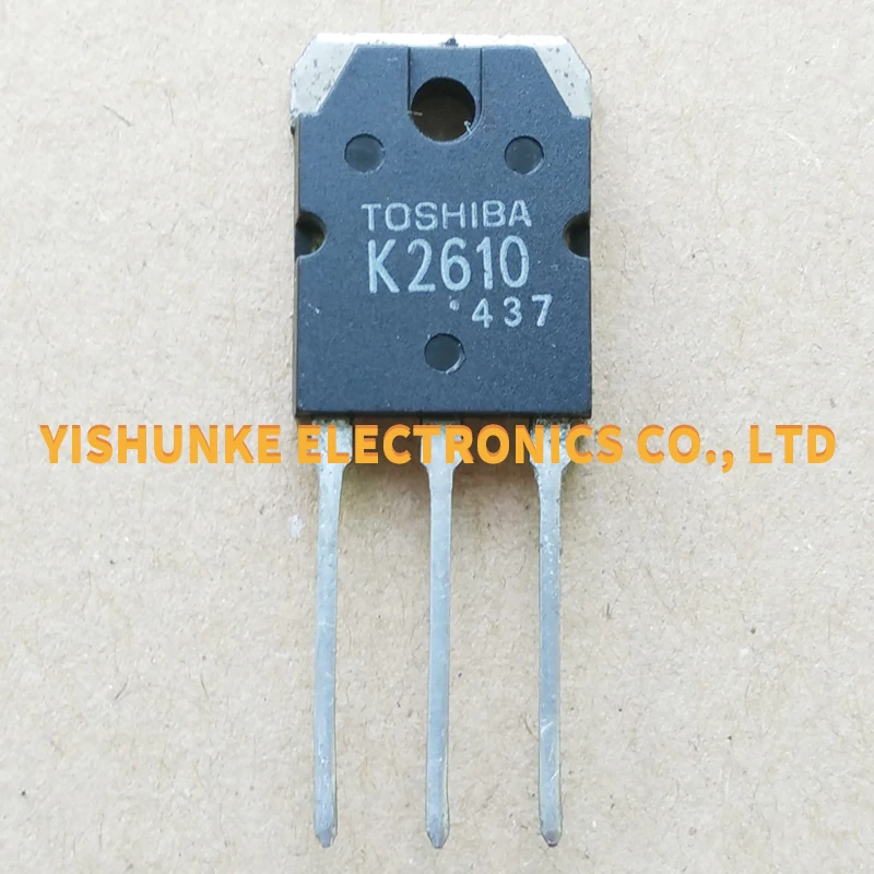 TRANSISTOR MOSFET 5A TO-3P V K2610 2SK2610 900, 10 pièces