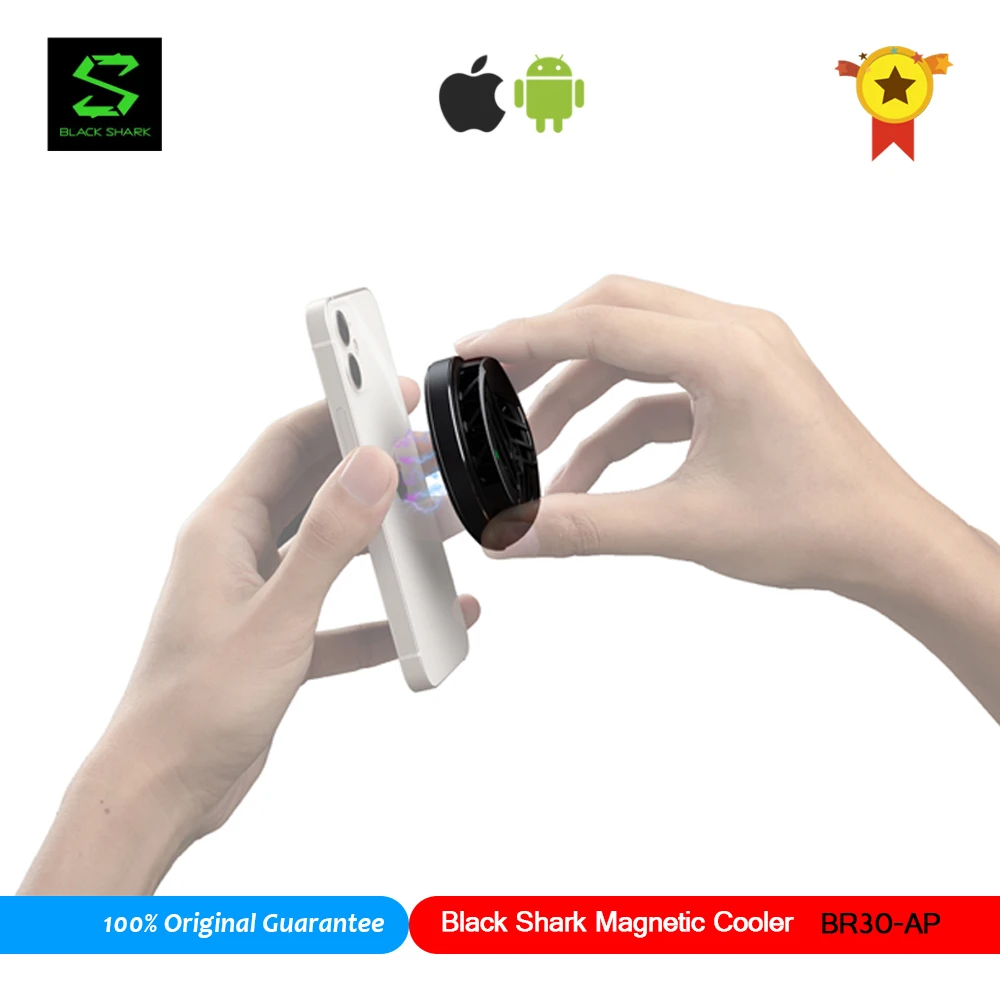 Black Shark 4 Magnetic Cooler Gaming Phone Radiator for iPhone 12 13 ...