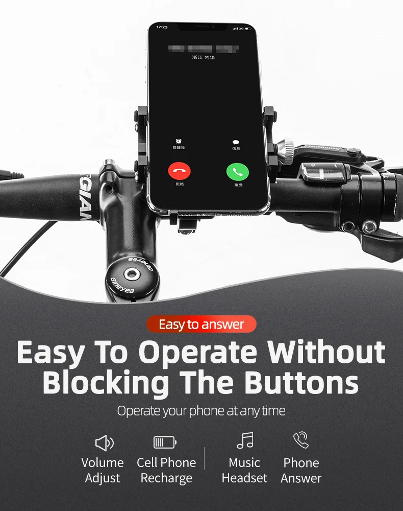 Porte-bagages vélo,support de téléphone pour vélo électrique ...