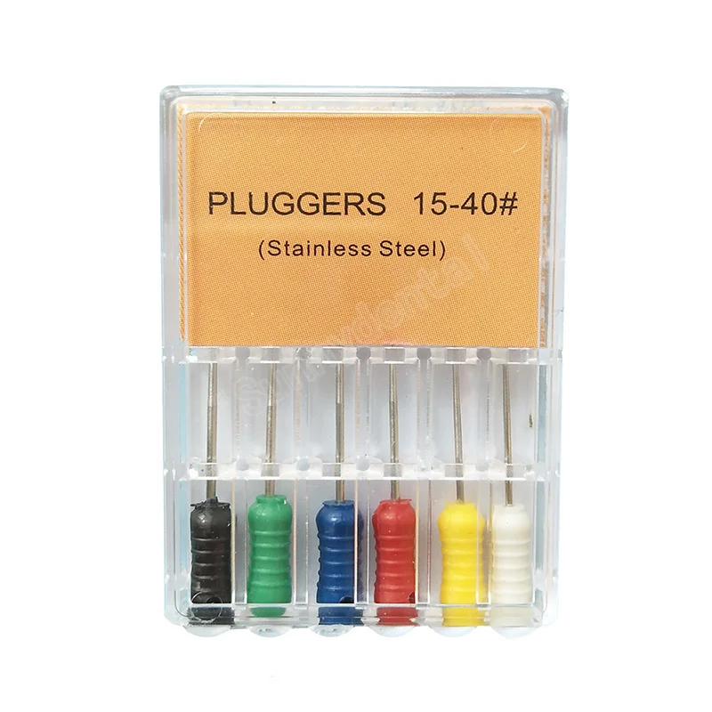 스테인레스 스틸 치과 Pluggers K 파일 치과 스프레더 핸드 Pluggers Endo Handuse Root Canal ...