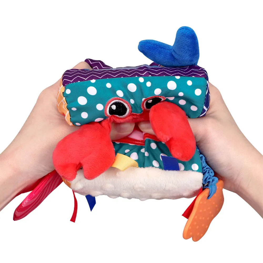 Plush book for babies from 0 to 24months| | - AliExpress