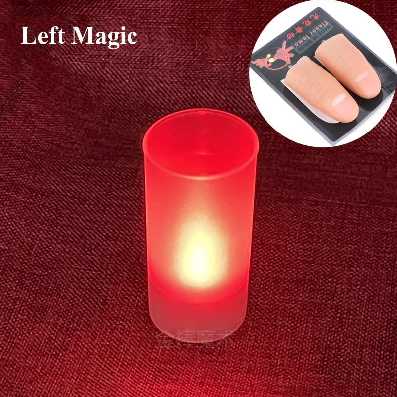 Fantasy Flame Include 2 Pcs Thumbs Led Light Magic Tricks Blow & Beat ...