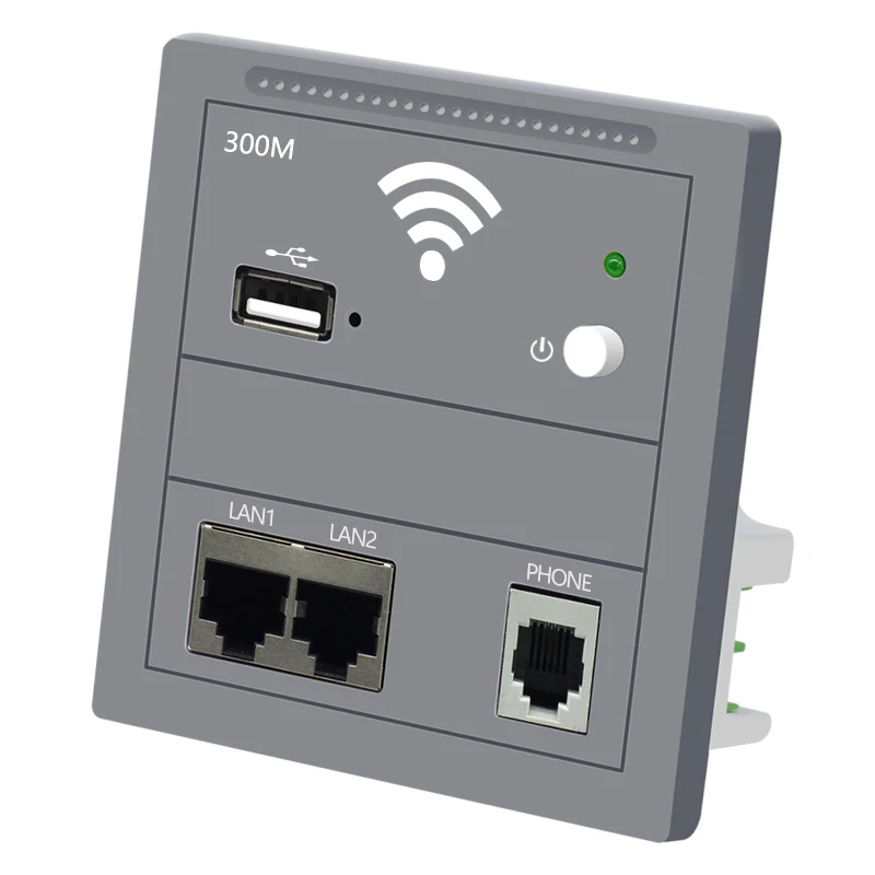 300Mbps-Dual-LAN-Ports-With-RJ11-Phone-USB-802-3af-POE-86-type-European ...