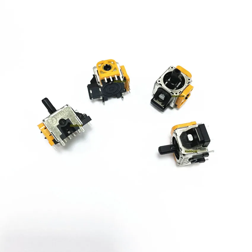 소니 Dualshock 4 PS4 PRO 슬림 컨트롤러 3pin 3d 로커 조이스틱 축 아날로그 센서 수리 부품 로고 포함 ...