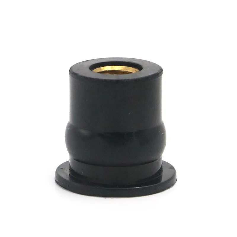 10 piece M6 Rubber Well Nut Screw Bolts Universal Windscreen Windshield ...