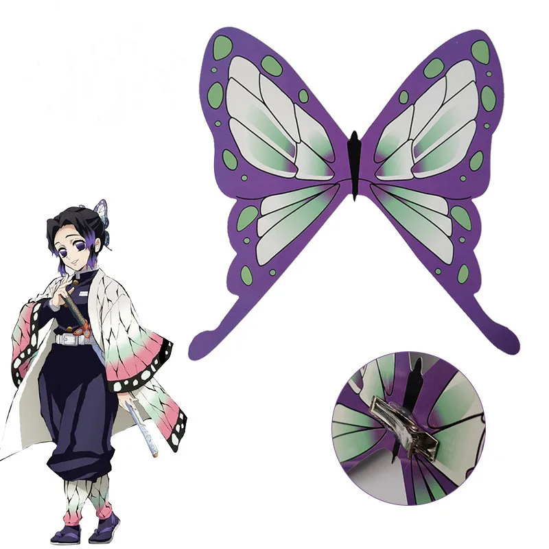 Anime Cosplay Anime Demon Slayer Kimetsu no Yaiba Kochou Shinobu Women ...
