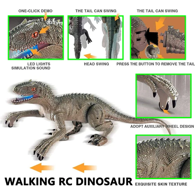 Remote Control Jurassic Dinosaur Toy - FunToyLab