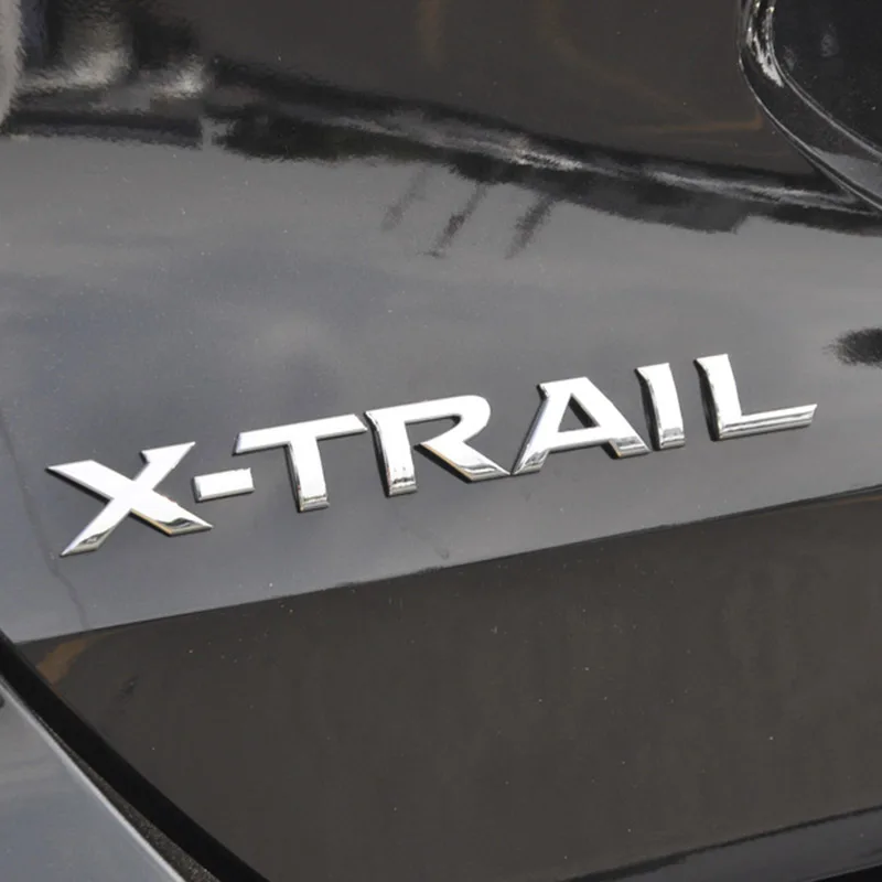 Original Factory Chrome Glassy ABS Sticker For Nissan X Trail Xtrail ...