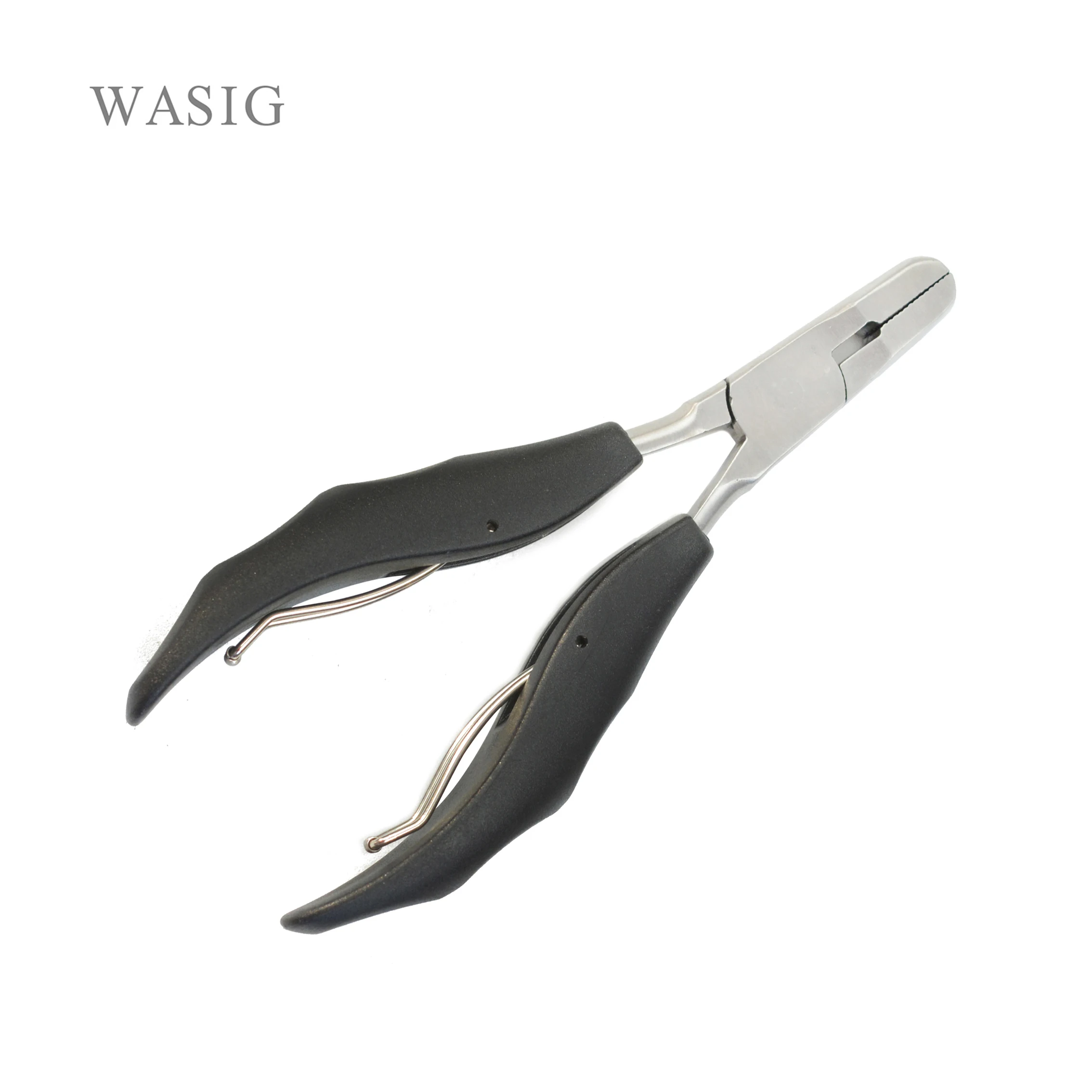Flat Tip Stainless Steel Hair Pliers Multi Functional Hair Extension ...