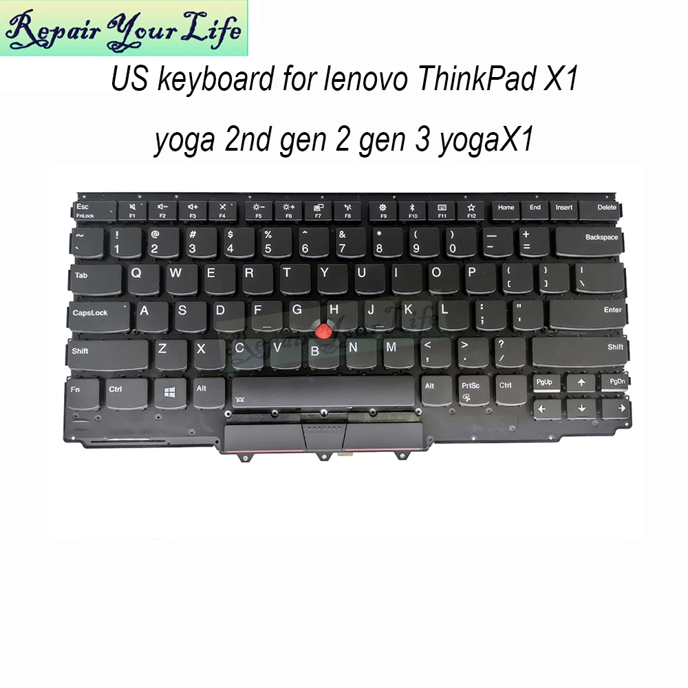 US-English-keyboards-trackpoint-keyboard-backlight-for-Lenovo-ThinkPad ...