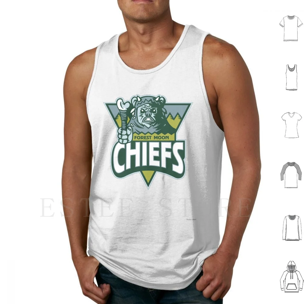 Camisetas sin mangas de Forest Moon Chiefs, chaleco Ewok Forest Moon ...