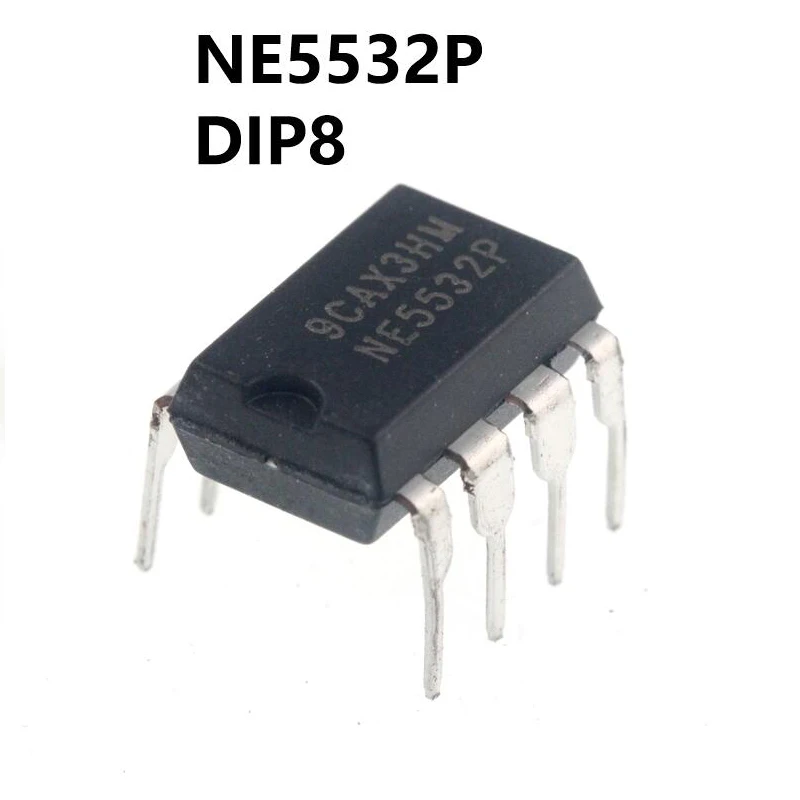 10pcs Ne5532p Dip8 Ne5532 Dip 5532p Dip-8 New And Original Ic Chipset ...
