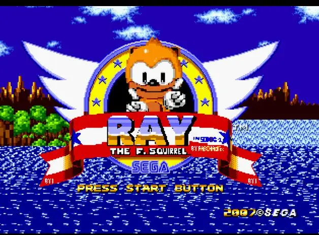 Ray No Sonic 1 16 Bit Md Cartão De Jogo Para Sega Mega Drive Para ...
