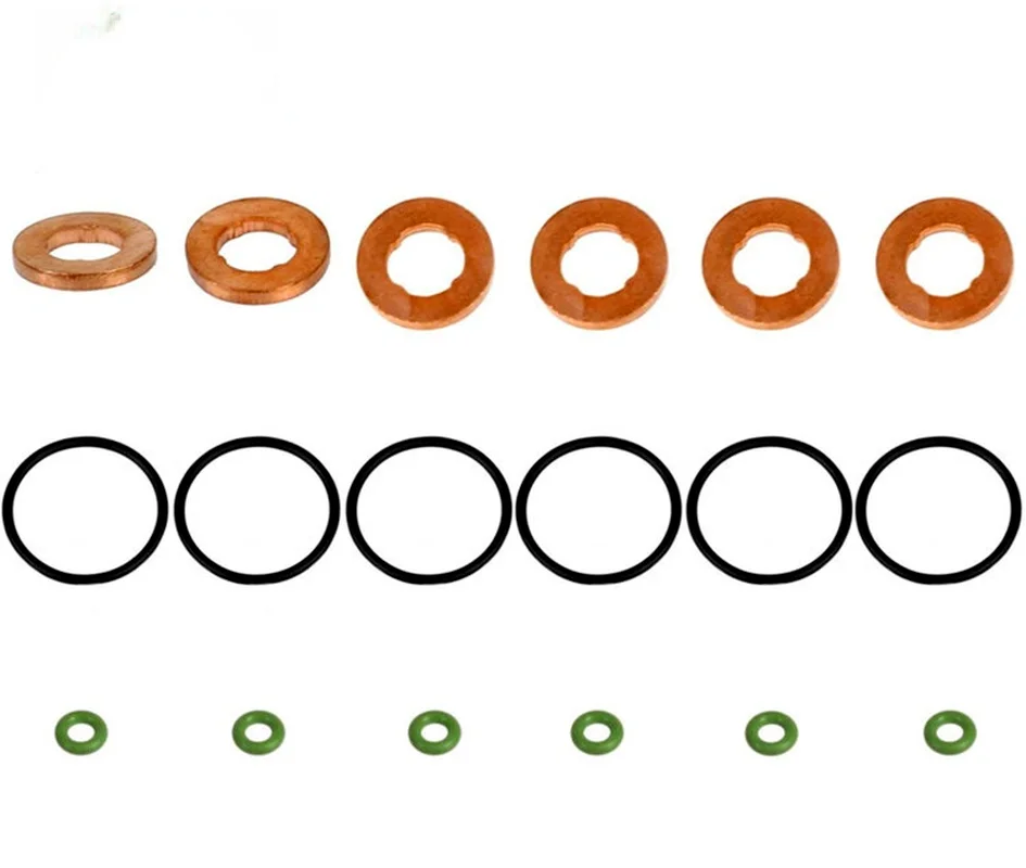 059130519 059130119 03P130519 Audi VW 인젝터 씰 링 O 링 수리 키트 자동차 부품|연료 주입 ...