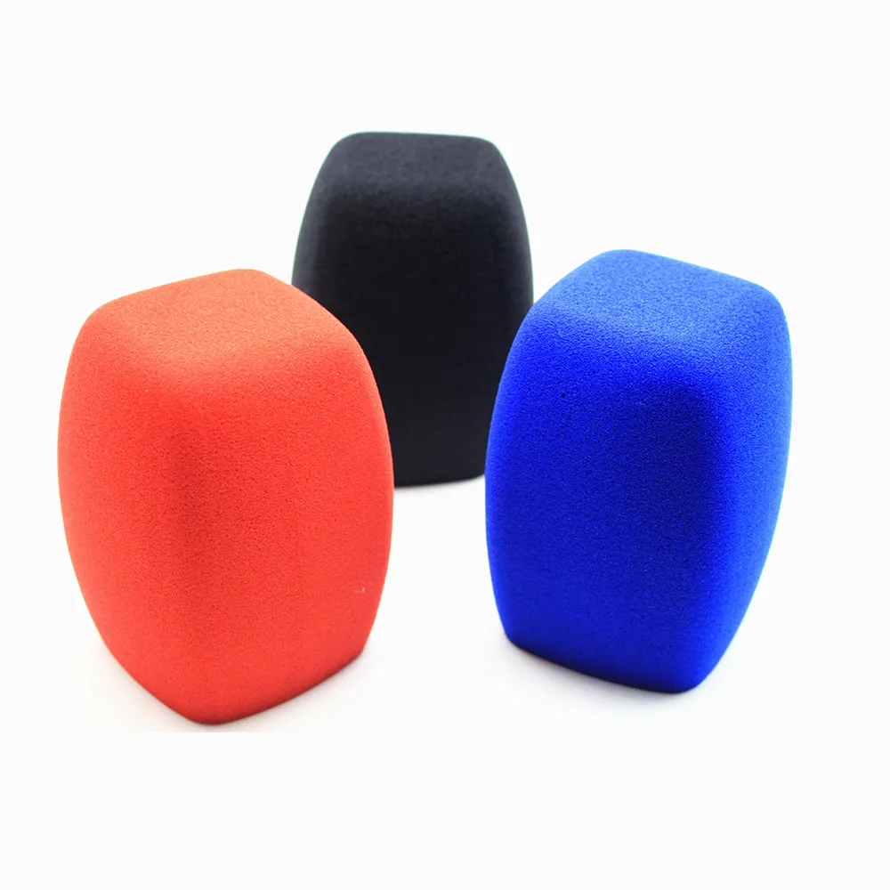 1-Piece-Broadcast-Microphone-Foam-Windscreen-Sponge-Mic-Cover ...