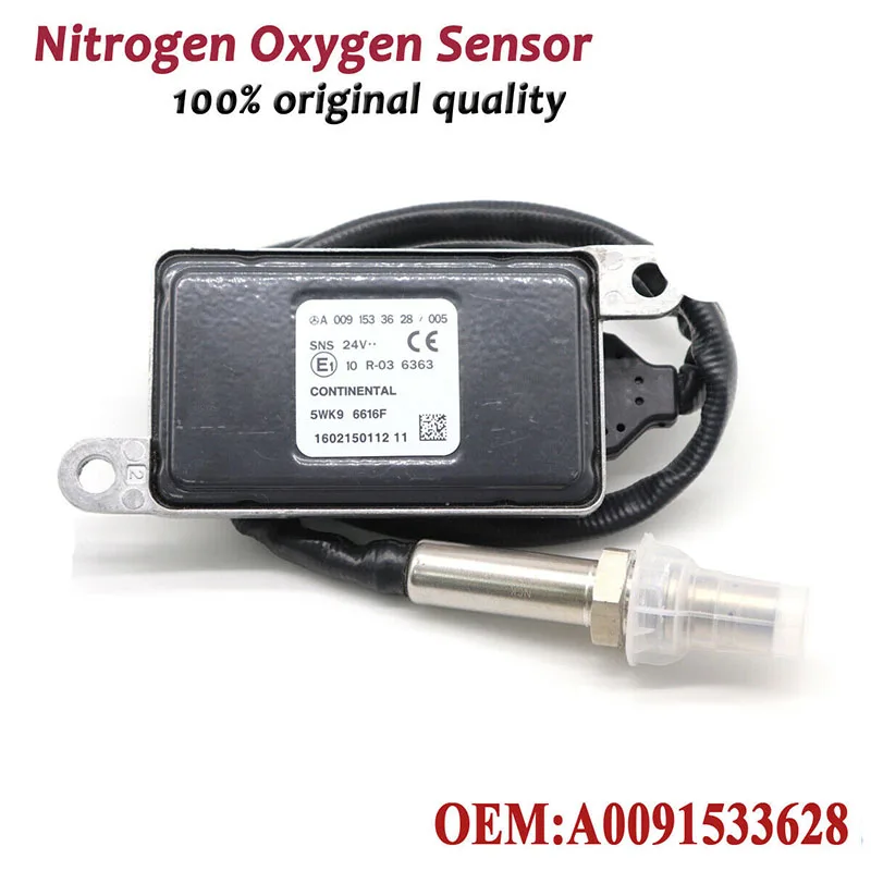 A0091533628-Nox-Sensor-For-Mercedes-Benz-Actros-Atego-LKW-EURO-4-5-6 ...