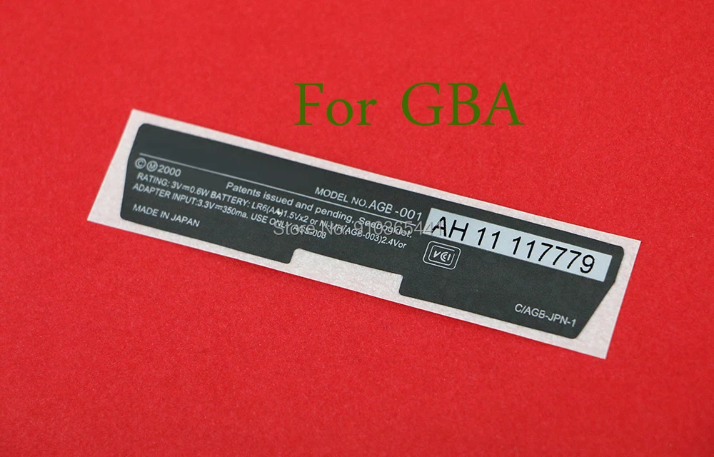1pc-lot-Replacement-For-Game-boy-Advance-GBA-Label-Sticker-For-GameBoy ...