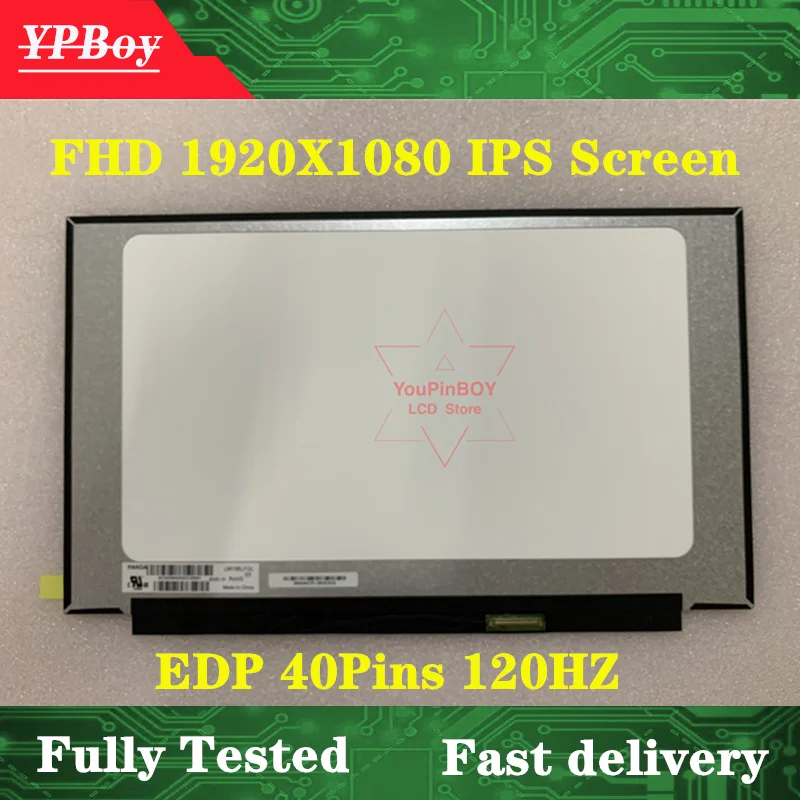 15.6" LM156LFGL03 LCD Display Screen Digital IPS FHD 1920X1080 EDP 40 ...