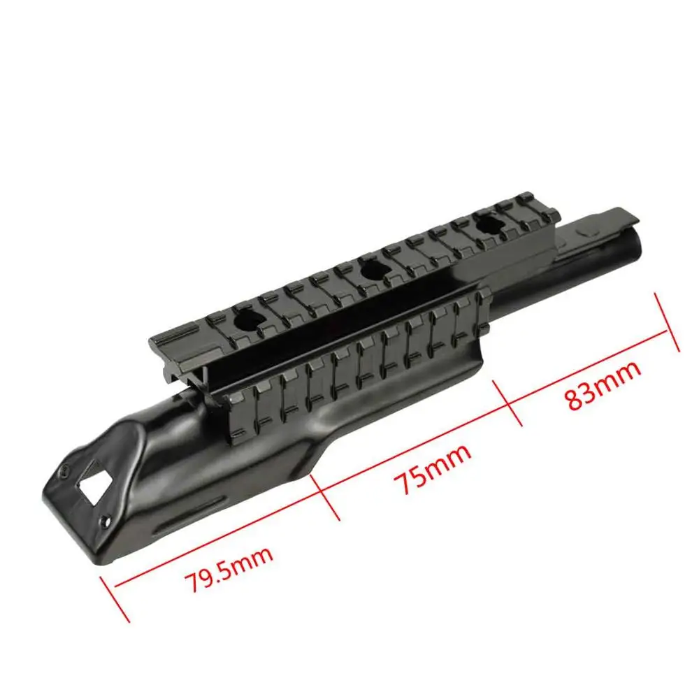 Тактический AK47 AK Tri-rail Интегральная рейка приемник верхняя крышка ...