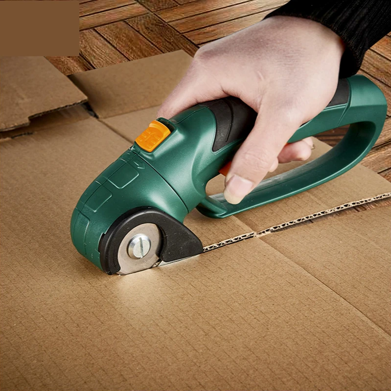 Cardboard Electric Scissors Round Knife Cutting Machine Soft Glass Saw ...