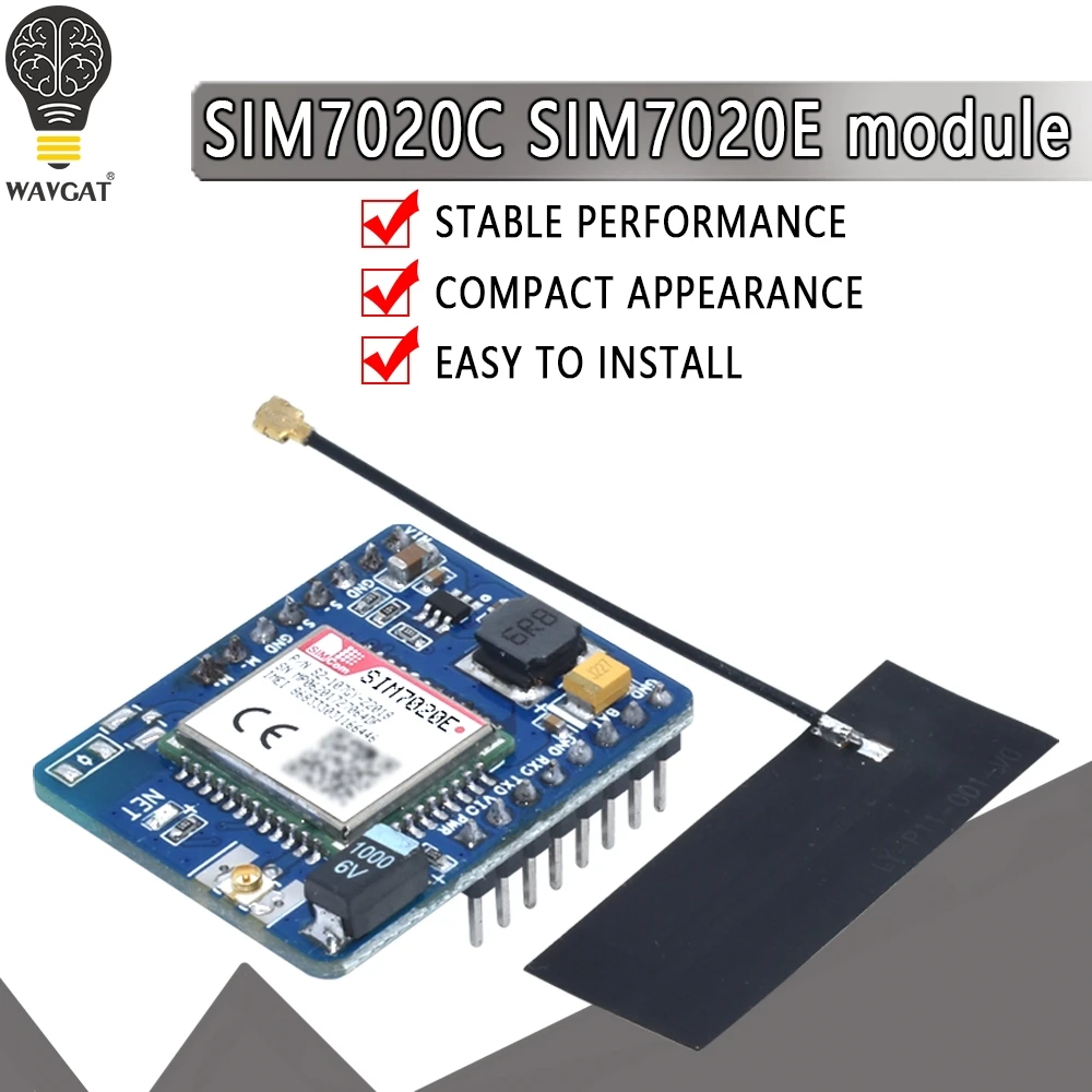 SIM7020 SIM7020E Core board or LCC chip New&Original Multi-Band B1/B3/B5/B8/B20/B28 LTE NB-IoT ...