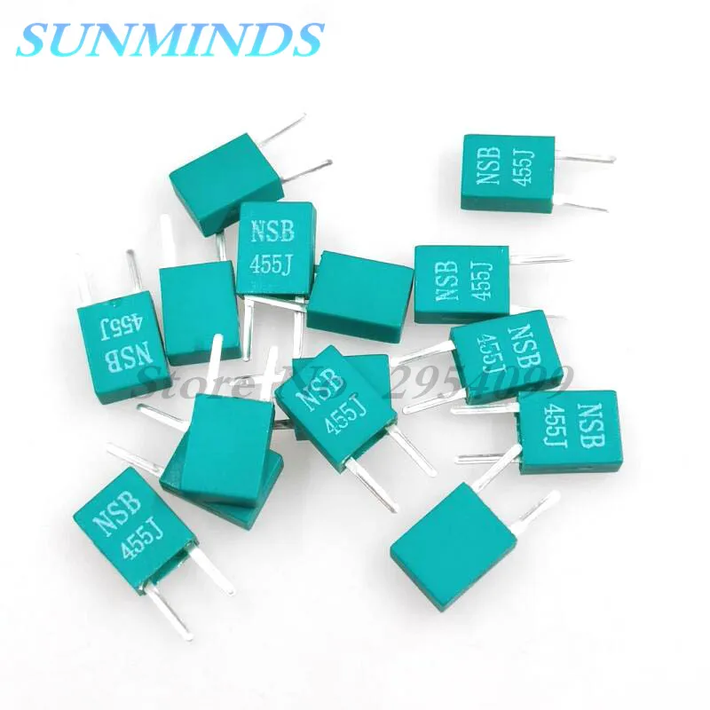 100pcs NSB 455J 455KHz Ceramic Crystal Resonators Replacements