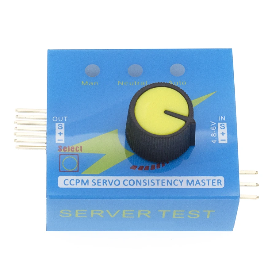 Servo Tester Gear Test Ccpm Consistency Master Checker 3ch 4.8-6v With ...