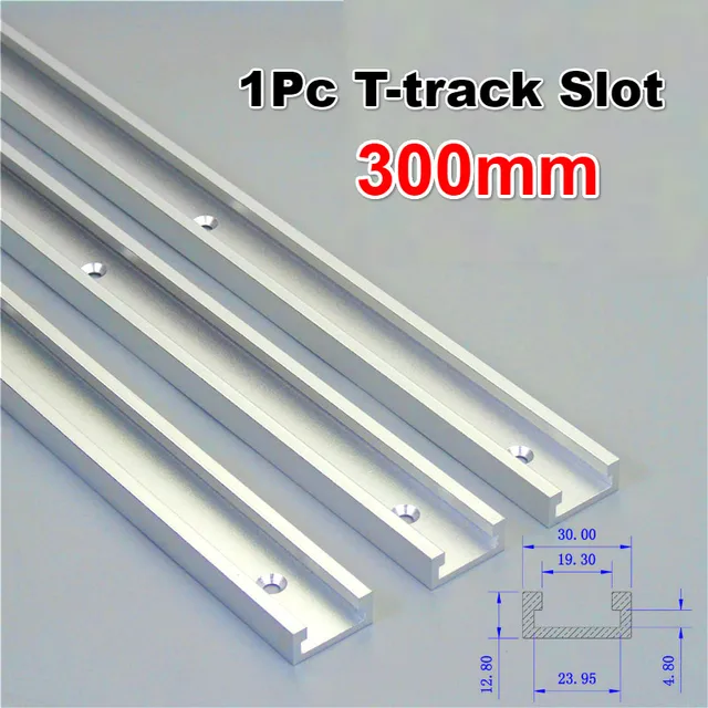 Aluminium alloy T-tracks Slot Miter Track And Miter Bar Slider Table ...