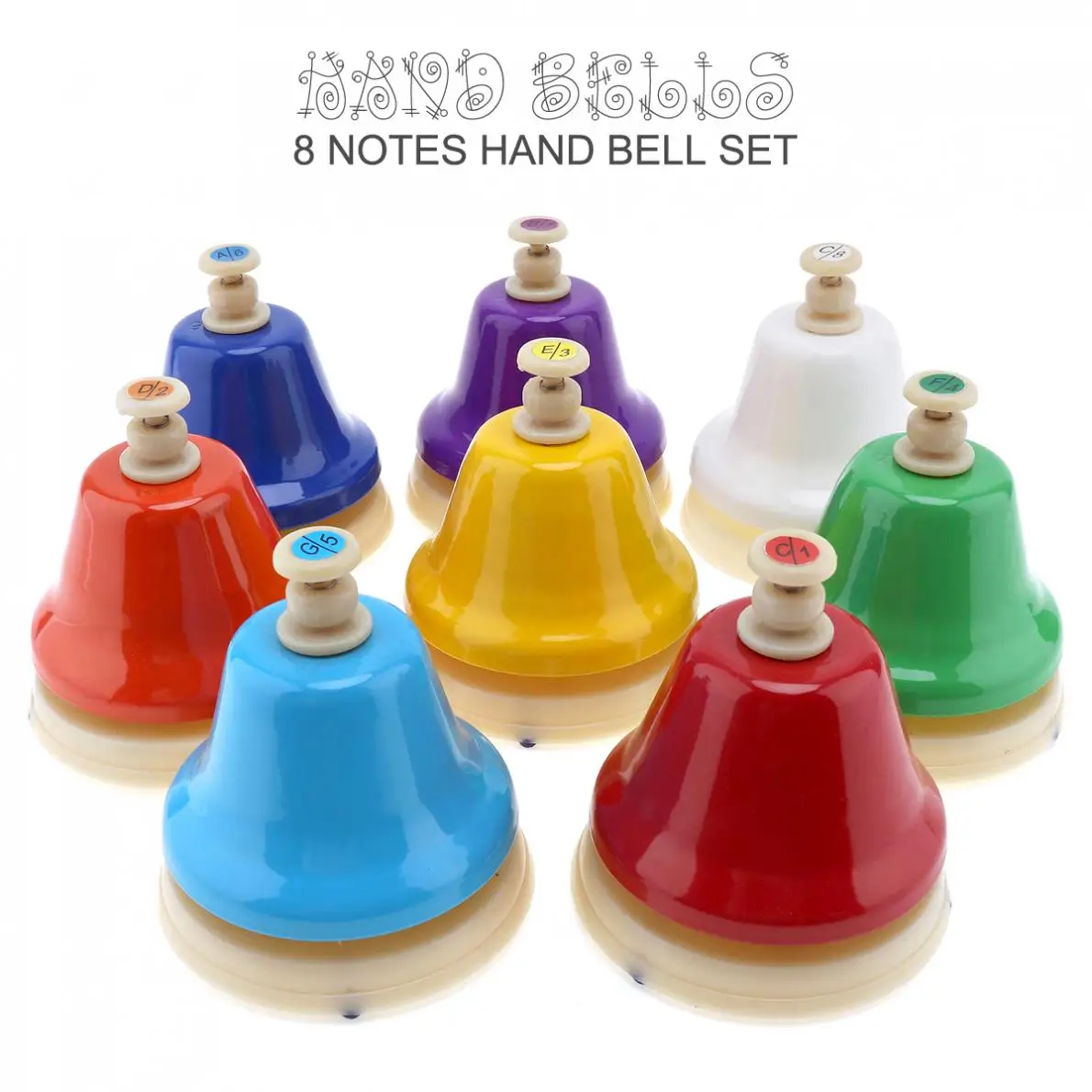 Band Instruments Bells Notes
