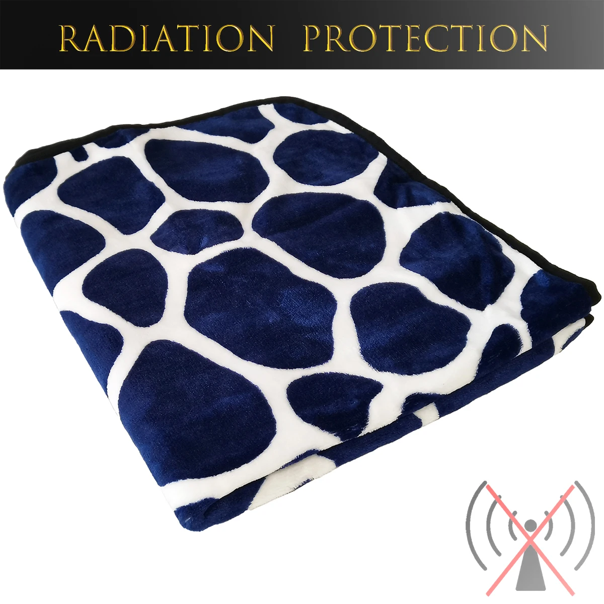 Emf Protection Blanket With Silver Fiber Fabric Antibacterial Block ...