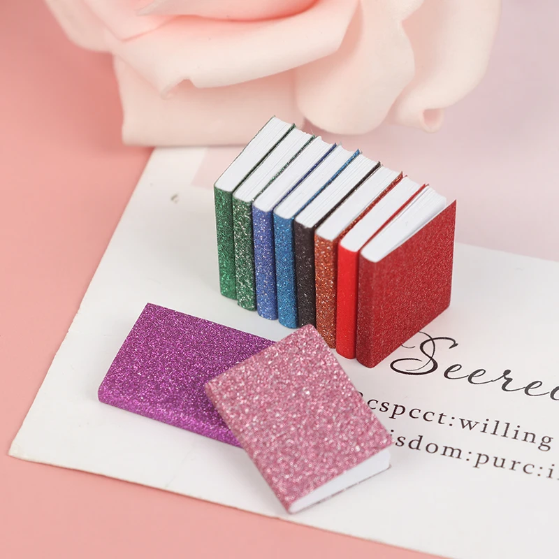 New Style 4pcs/set 1/12 Dollhouse Miniature Classic Colorful Books ...