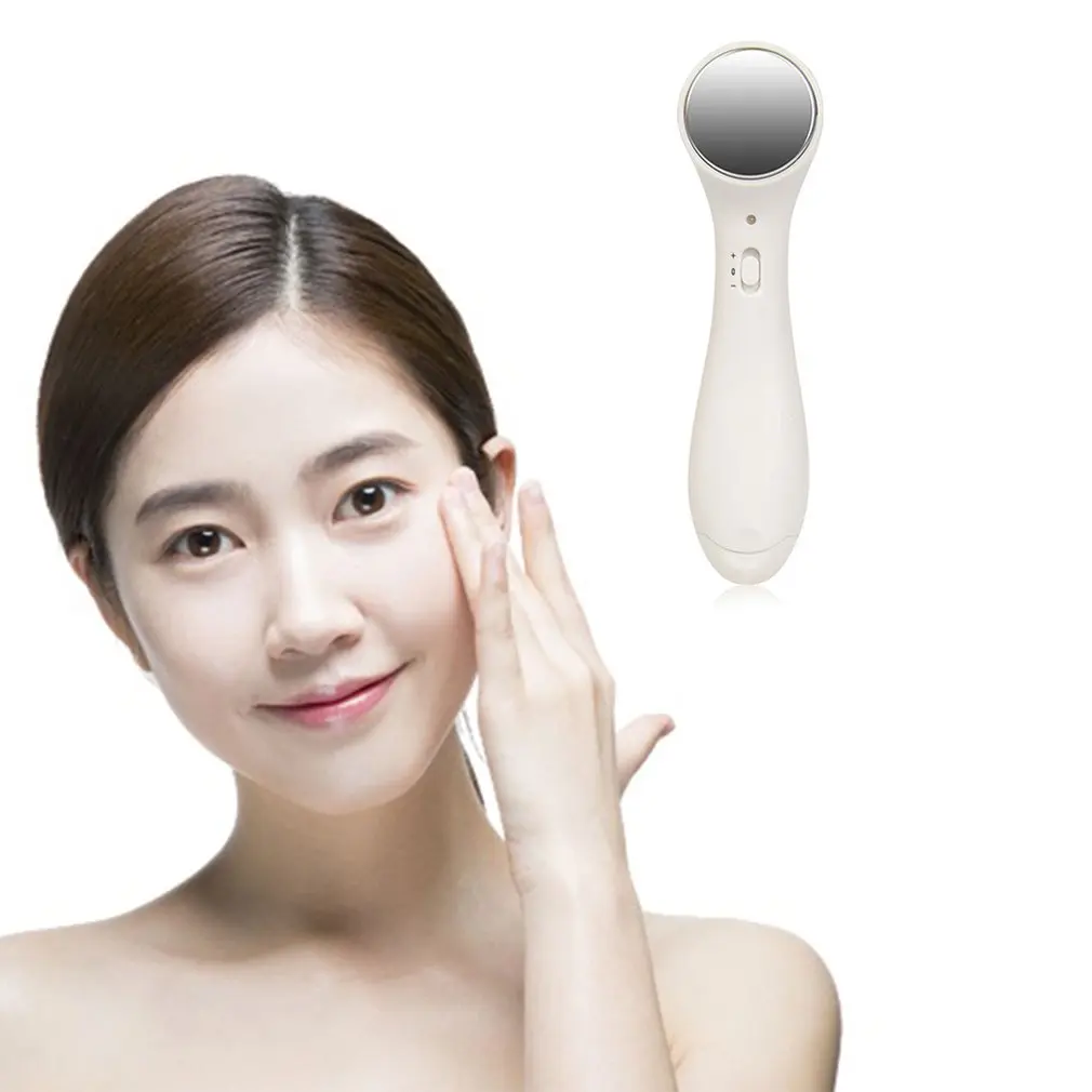 Ultrasonic Ion Facial Device Skin Care Face Lifting Hand Held Household ...