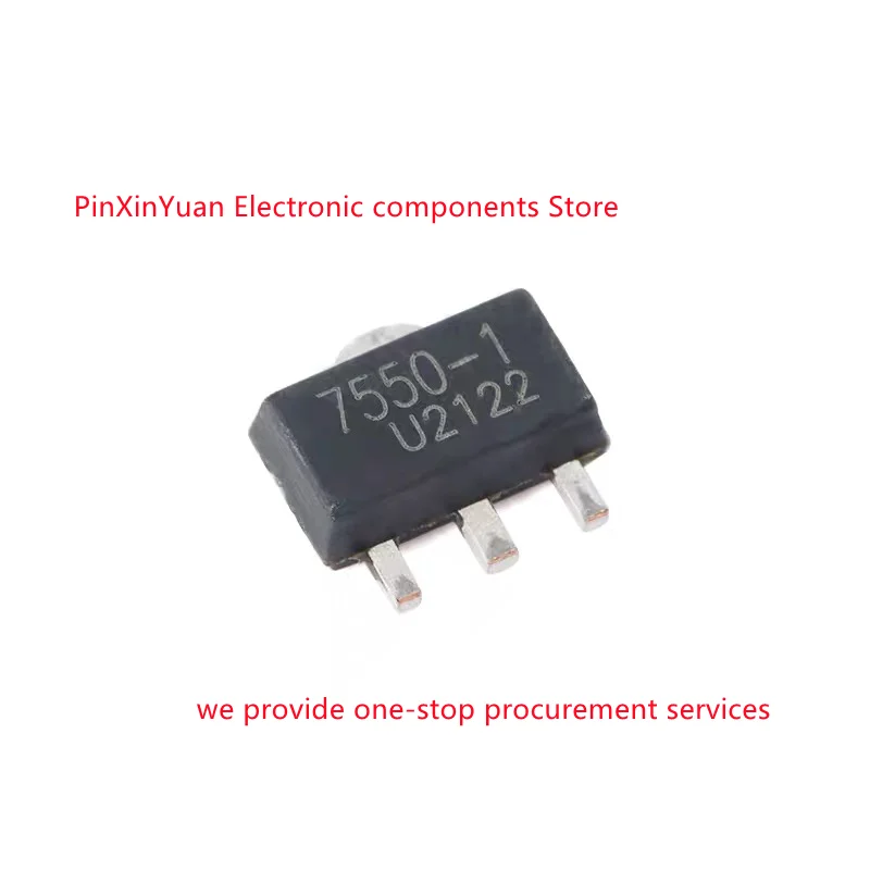 20PCS/LOT New original HT7550-1 HT7550 SOT-89 5V/100mA Low dropout ...