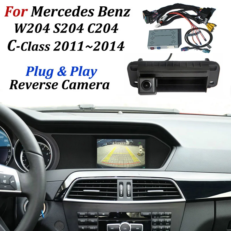 Front-Rearview-Camera-For-Mercedes-Benz-C-Class-W204-S204-C204-2012 ...