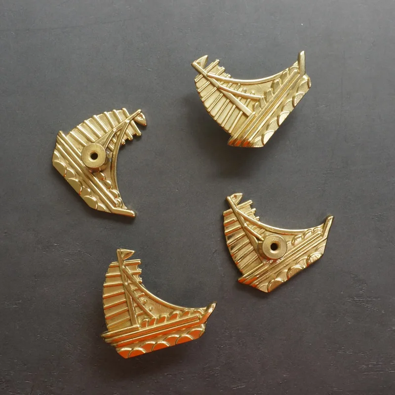 Home Improvement Home & Living Golden Brass nautical sailing boat ship ...