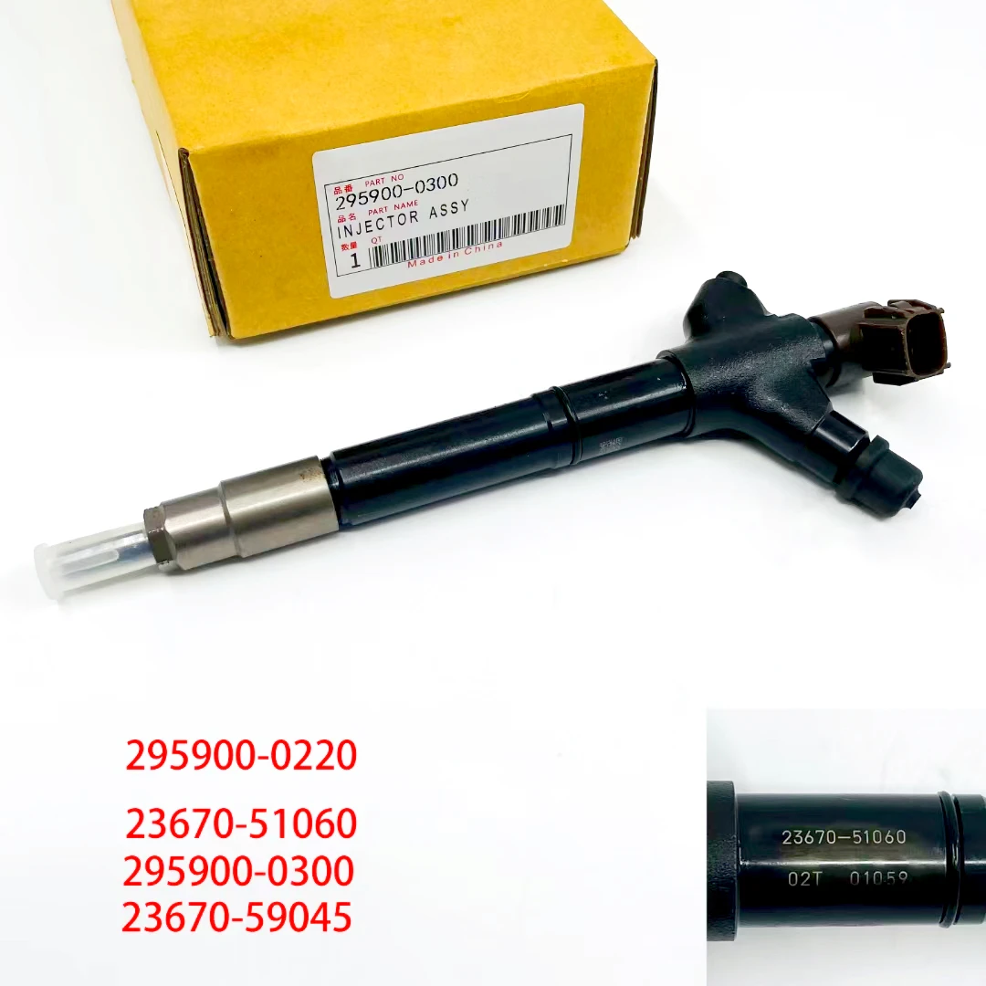 Diesel-fuel-Common-Rail-Injector-23670-59045-23670-51060-295900-0300 ...