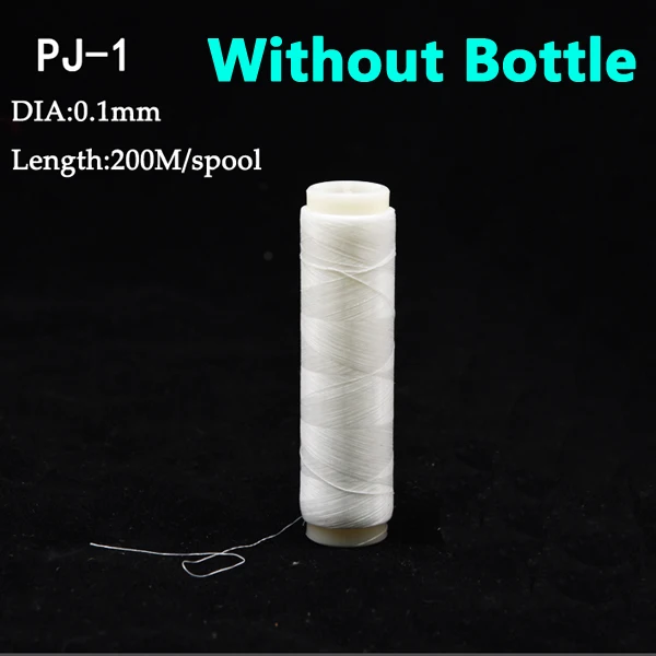 1pc PJ1/2/3/4/5/7 High Tensile Polyester Bait Elastic Thread Spool Sea ...
