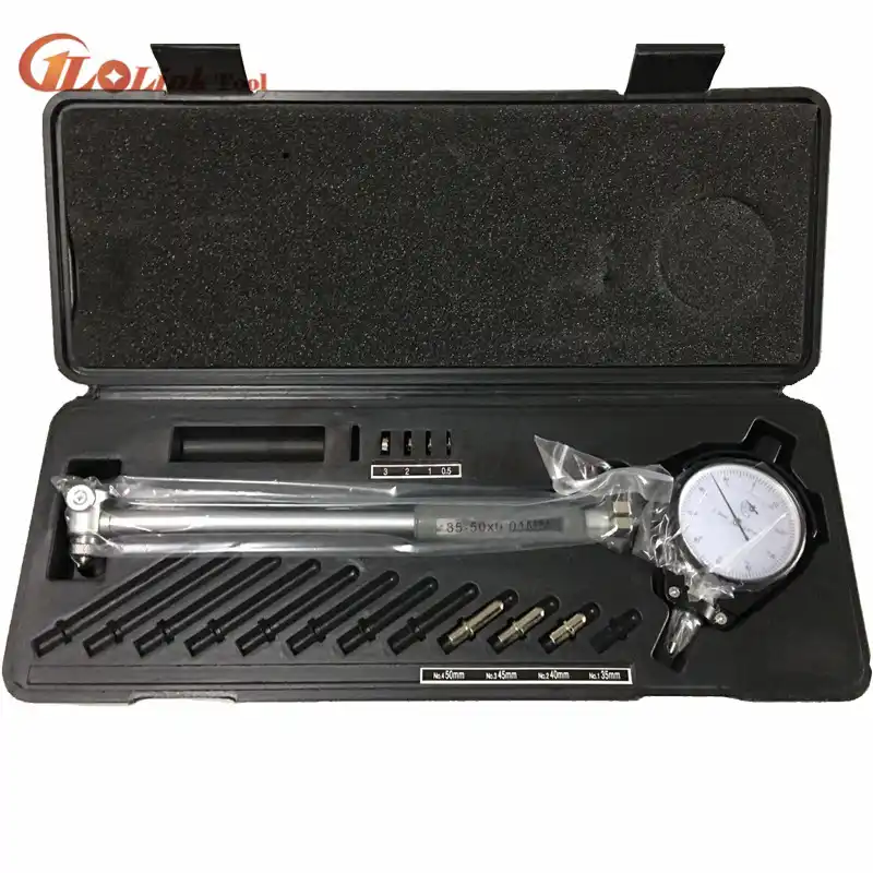 0.01mm 50 160mm Cylinder Inner Diameter Gauge, Dial Bore Inside ...
