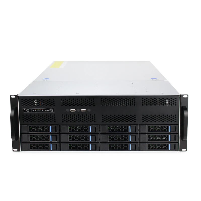 new-GPU-computing-storage-server-case-4U-12bays-rack-mount-hot-swap ...