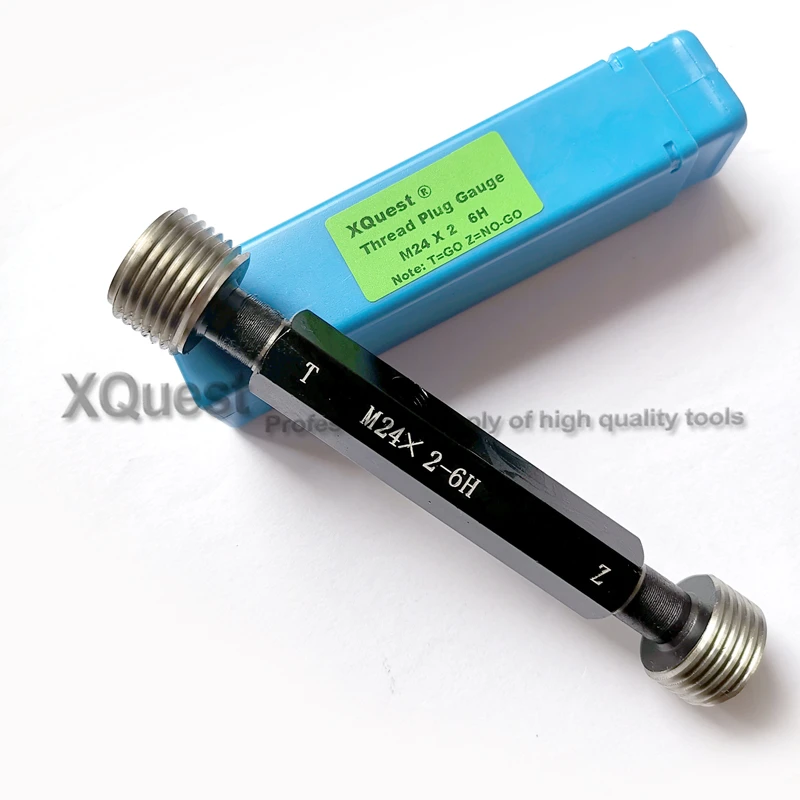 Xquest 6h Right Hand Metric Screw Thread Plug Gauge M24 M24x3 M24x2 ...