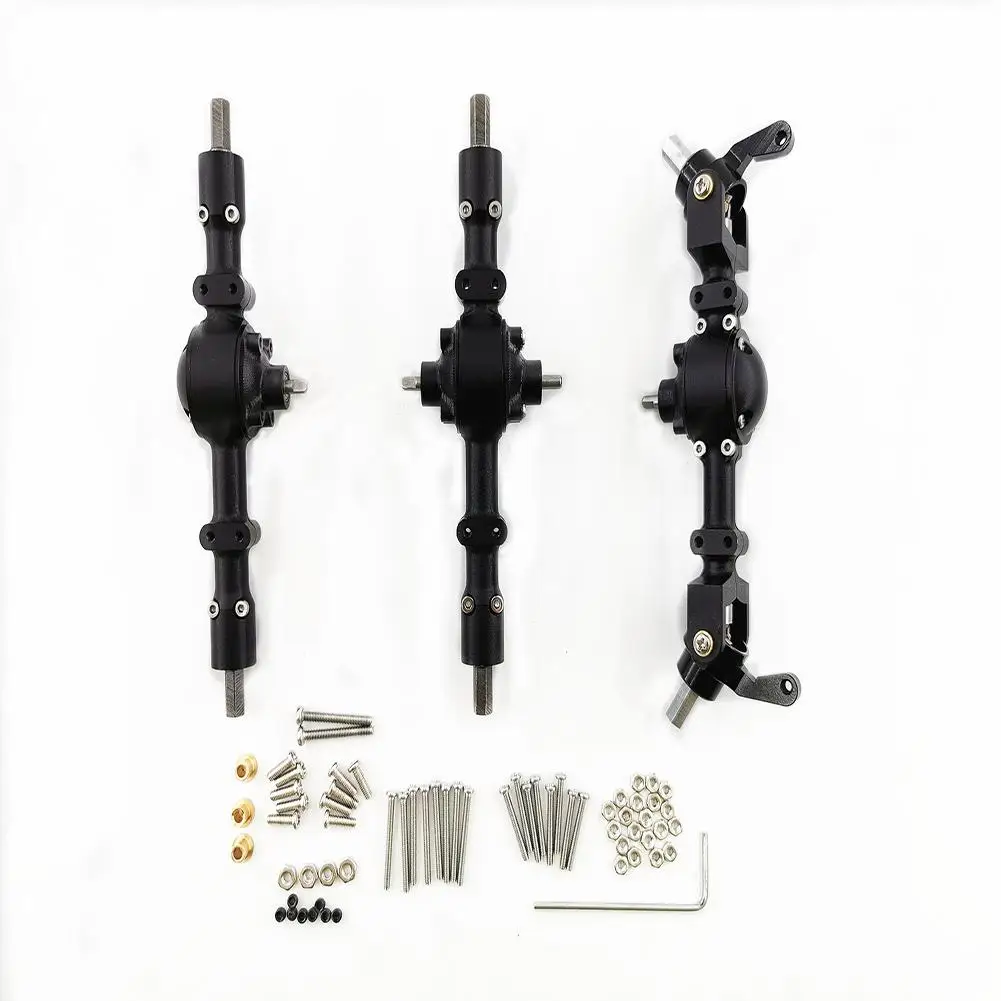 Front Middle Rear Bridge Axle Assembly for WPL 6WD 4WD Military Car ...