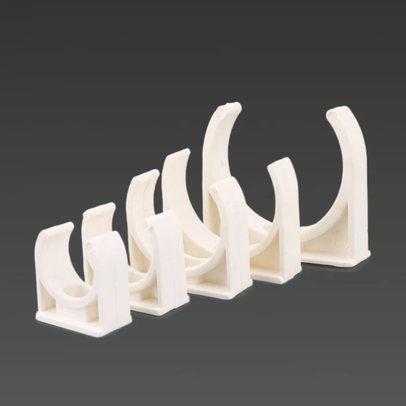 16/20/25/32/40/50mm PVC Pipe Clamp Connector Garden Irrigation Aquarium ...