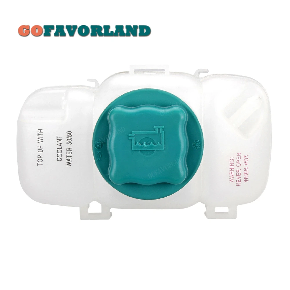 Coolant-Reservoir-Overflow-Tank-W-Cap-White-Plastic-30741973-For-Volvo ...