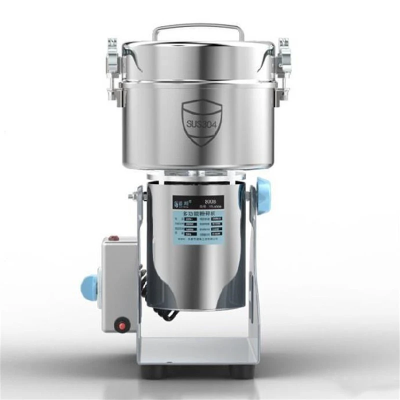 2500g Grinder Large-scale Crusher Household Steel Mill Commercial ...