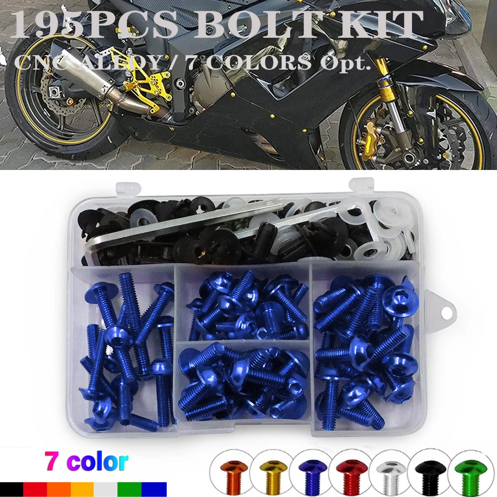 Fairing Bolts Kit Screw For Yamaha Yzf R1 R1m R15 R25 R3 R6 R125 R15 R25 Fz1 Fz6 Fz8 Mt10 Mt03 ...